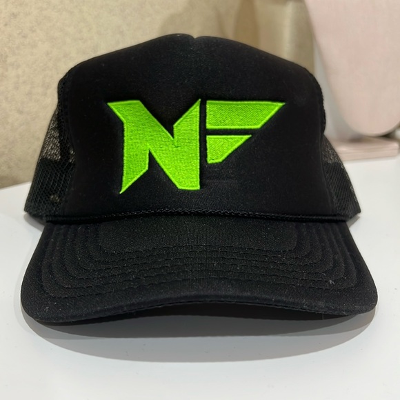 New Era | Accessories | Otto Mesh Snap Back Trucker Hat Black Neon ...